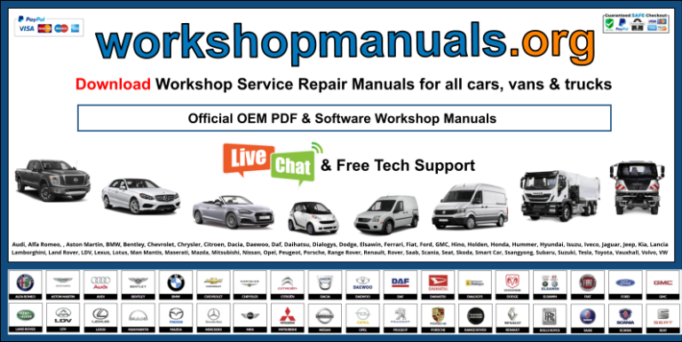 Range Rover L405 Workshop Repair Manual 2012-2021 Download PDF